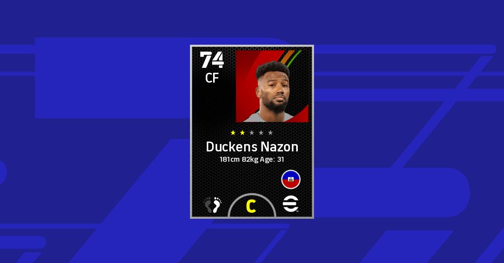 Duckens Nazon - 统计 - eFootball