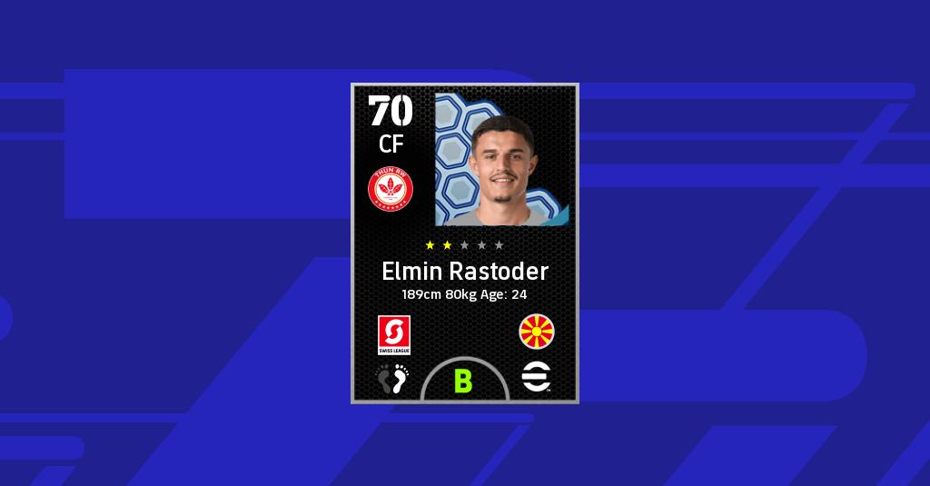 Elmin Rastoder - 统计 - eFootball 2022