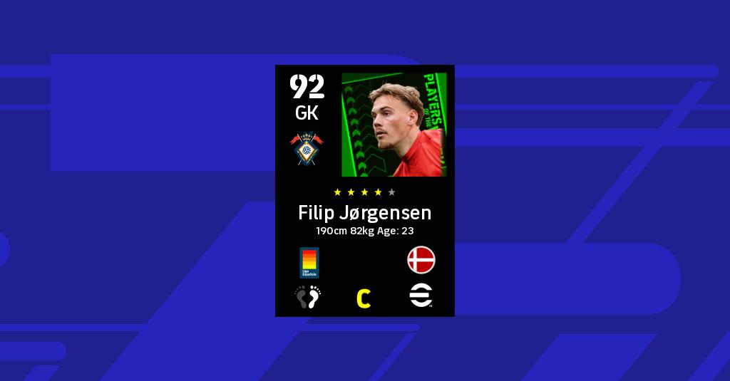 Filip Jörgensen - 统计 - eFootball 2022
