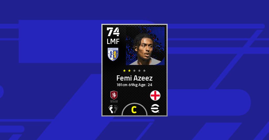 Femi Azeez - 统计 - eFootball 2022