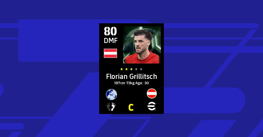 Florian Grillitsch - 统计 - eFootball 2022
