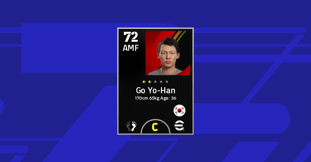 Go Yo-Han - 统计 - eFootball 2022