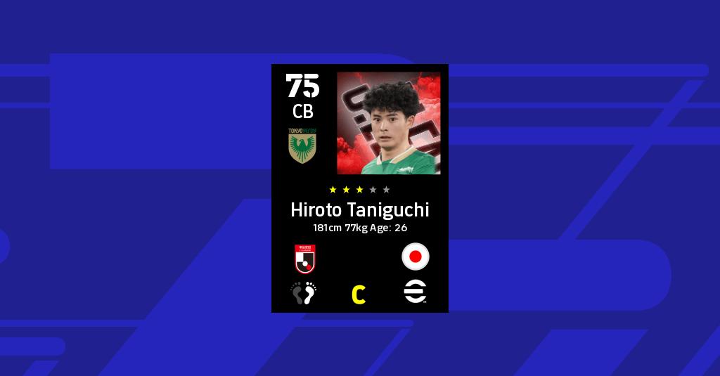 H. Taniguchi - 统计 - eFootball 2022