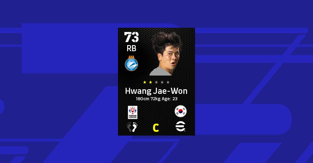 Hwang Jae-Won - 统计 - eFootball