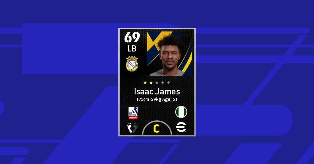 Isaac James - 统计 - eFootball