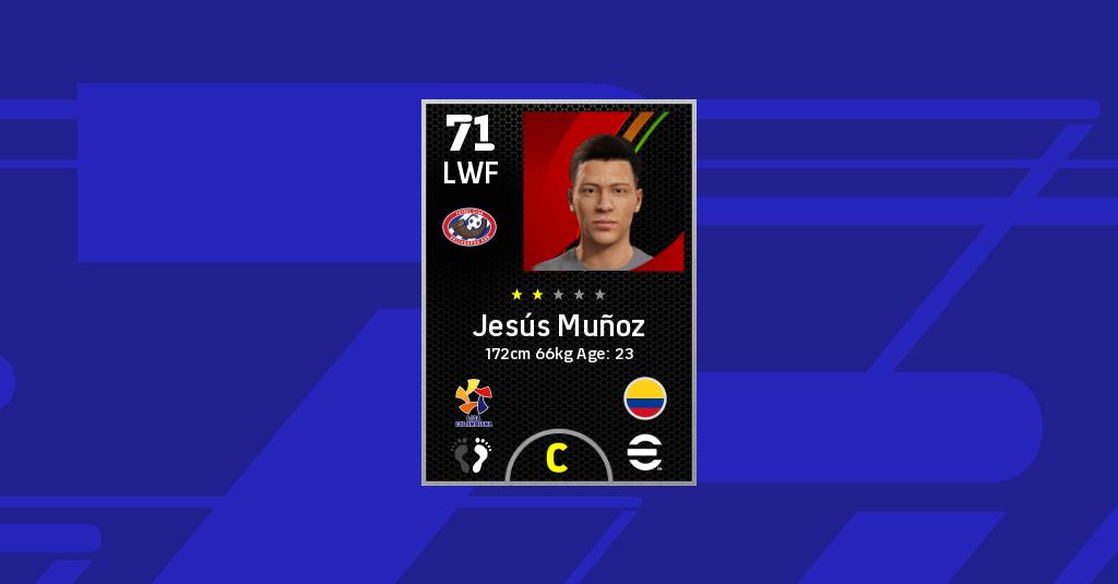 Jesús Muñoz - 统计 - eFootball 2022