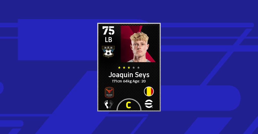 Joaquin Seys - 统计 - eFootball