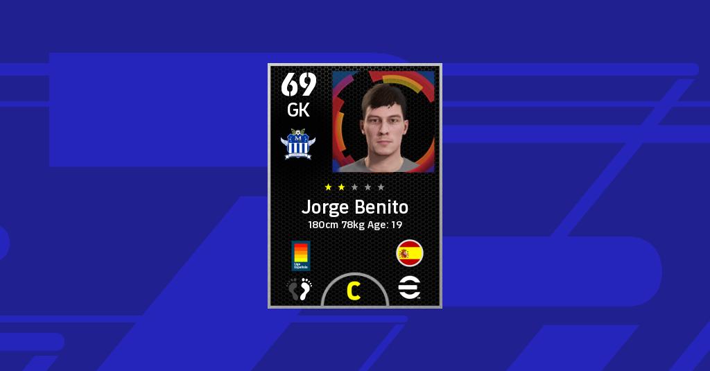 Jorge Benito - 统计 - eFootball 2022