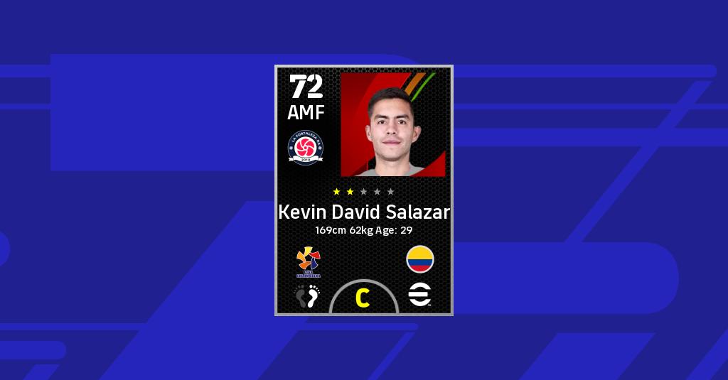 Kevin Salazar - 统计 - eFootball 2022