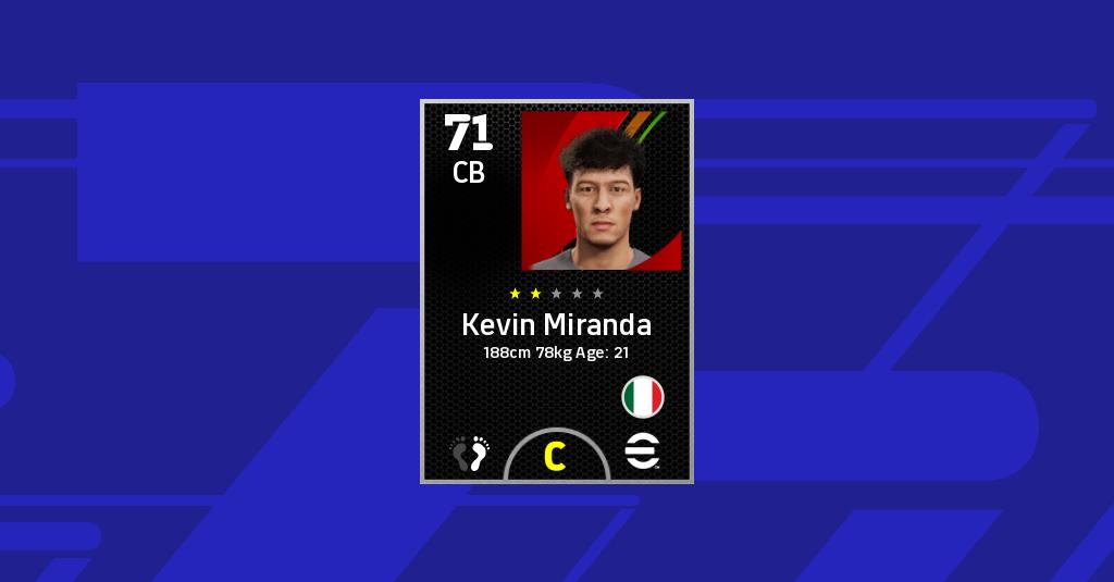 Kevin Miranda - 统计 - eFootball