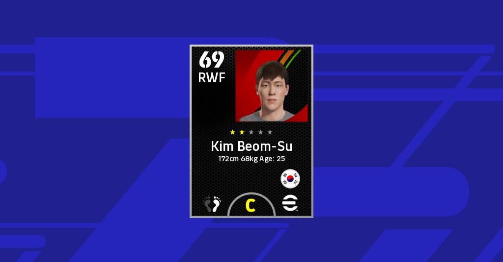 Kim Beom-Su - 统计 - eFootball