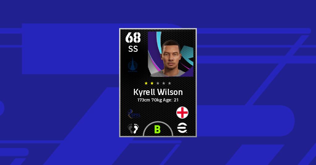 Kyrell Wilson - 统计 - eFootball 2022