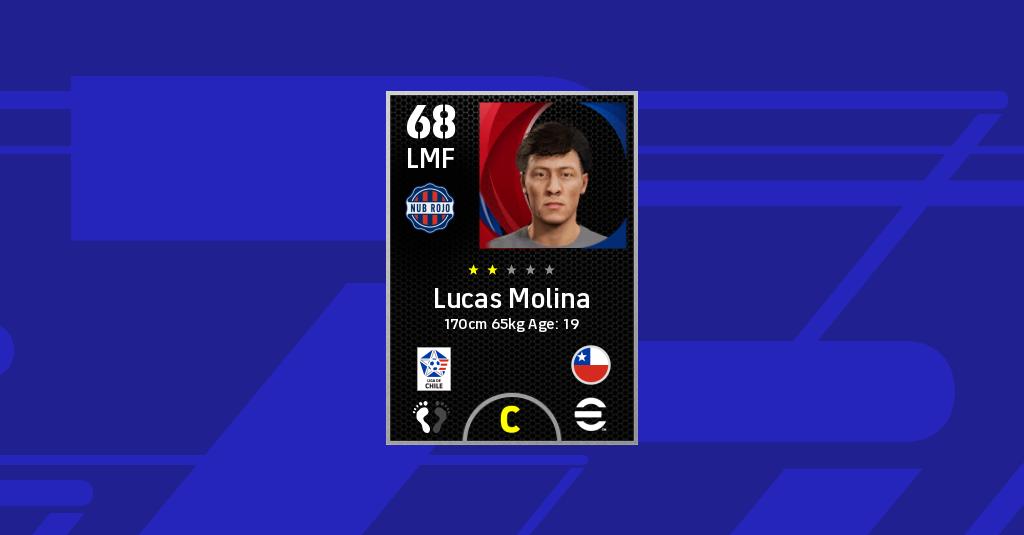 Lucas Molina - 统计 - eFootball 2022
