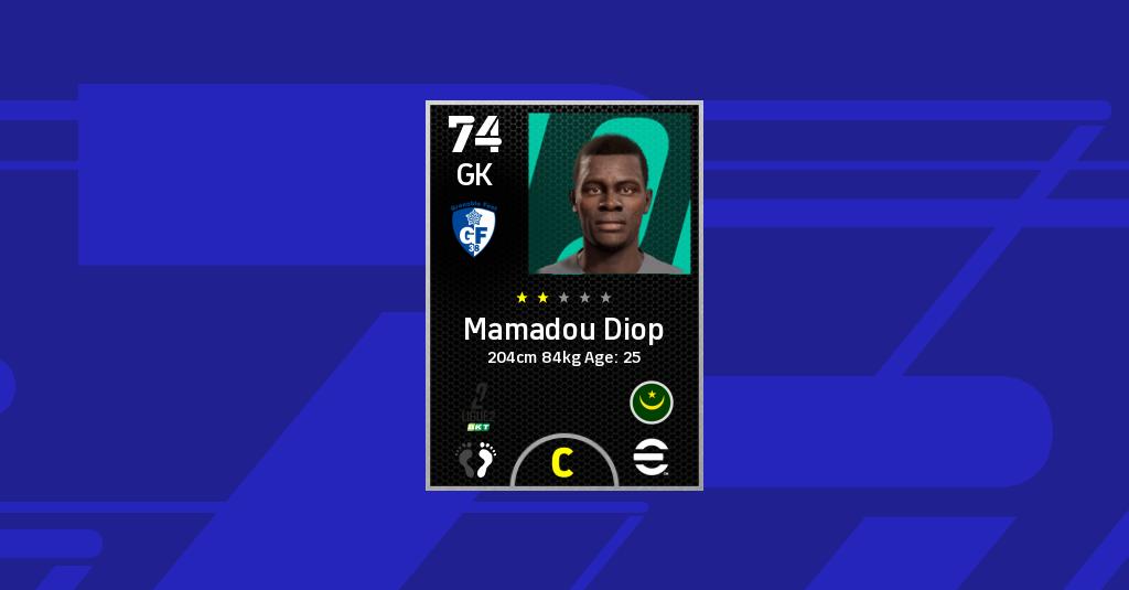 M. Diop - 统计 - eFootball 2022