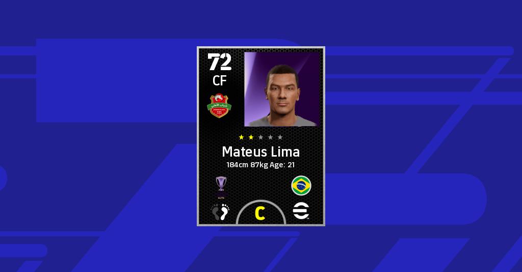 Mateus Lima - 统计 - eFootball