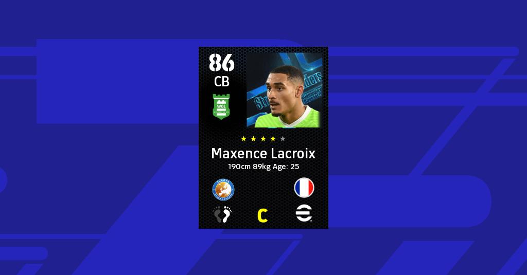 Maxence Lacroix - 统计 - eFootball 2022