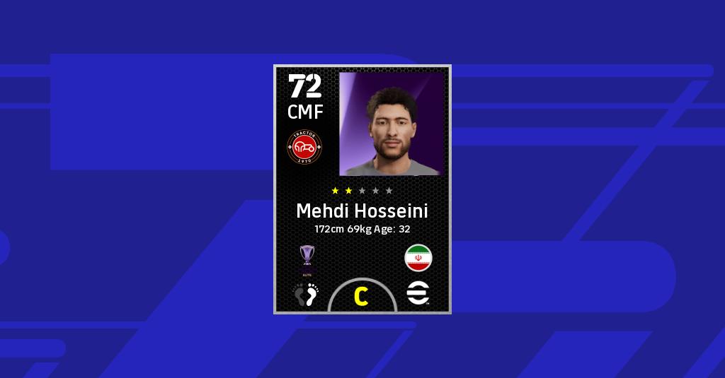 Mehdi Hosseini - 统计 - eFootball 2022