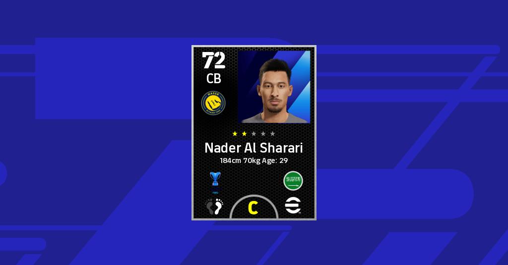 Nader Abdullah A. - 统计 - eFootball 2022