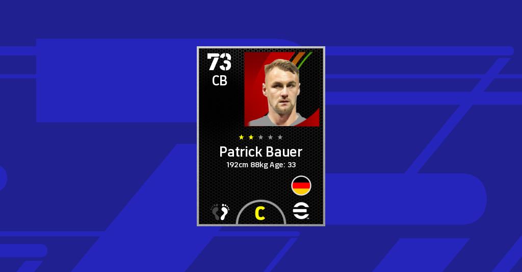 Patrick Bauer - 统计 - eFootball