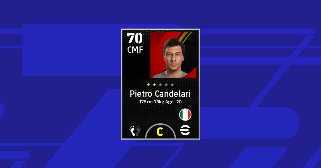 Pietro Candelari - 统计 - eFootball 2022