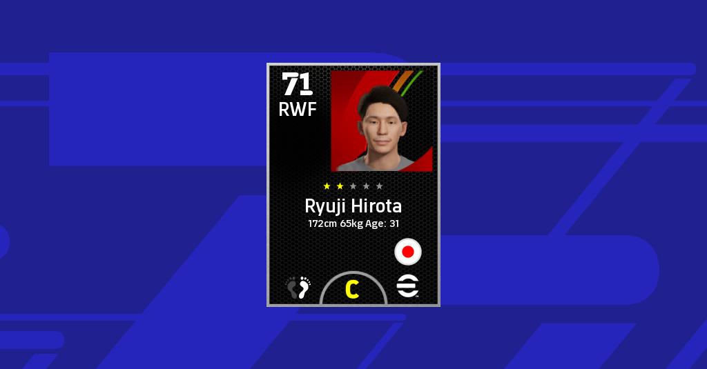 R. Hirota - 统计 - eFootball 2022