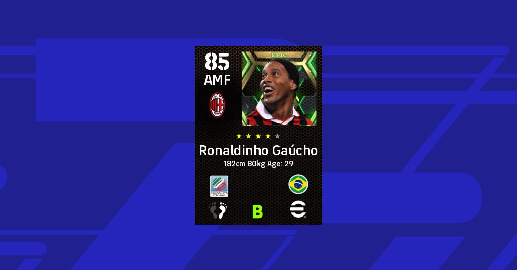Ronaldinho Gaúcho - 统计 - eFootball