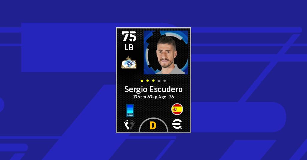 Sergio Escudero Palomo - 统计 - eFootball 2022