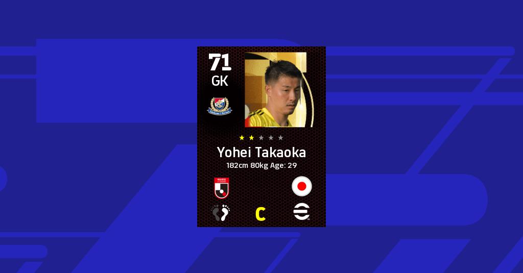 Yohei Takaoka - 统计 - eFootball 2022