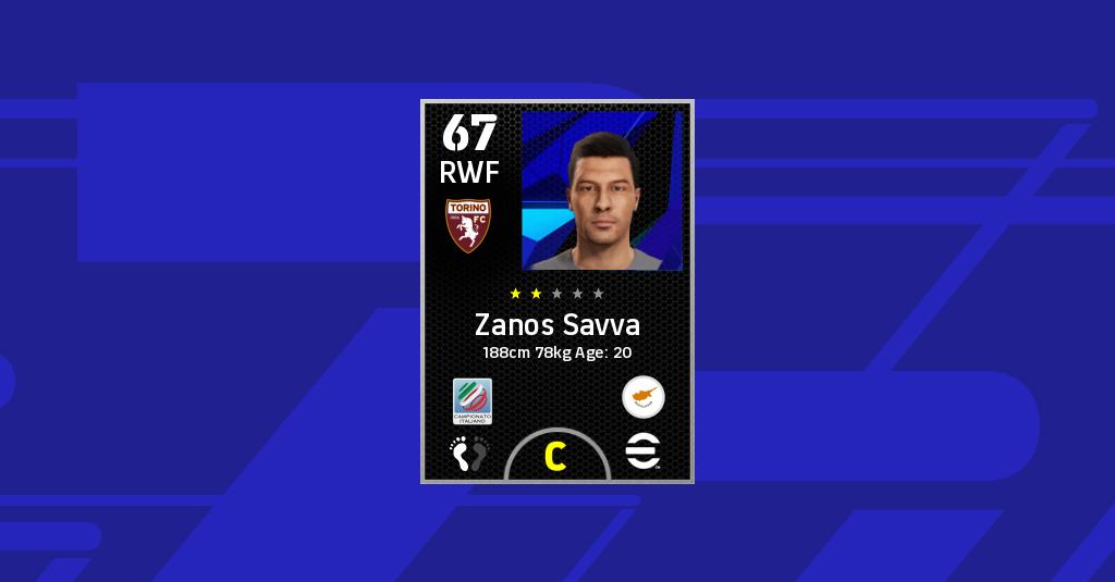 Zanos Savva - 统计 - eFootball
