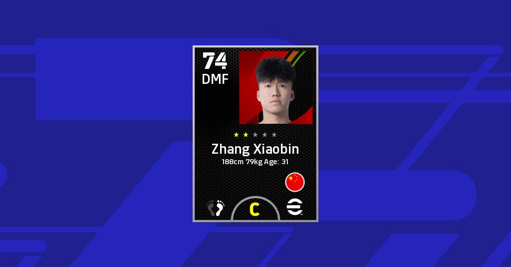 Zhang Xiaobin eFootball Stats